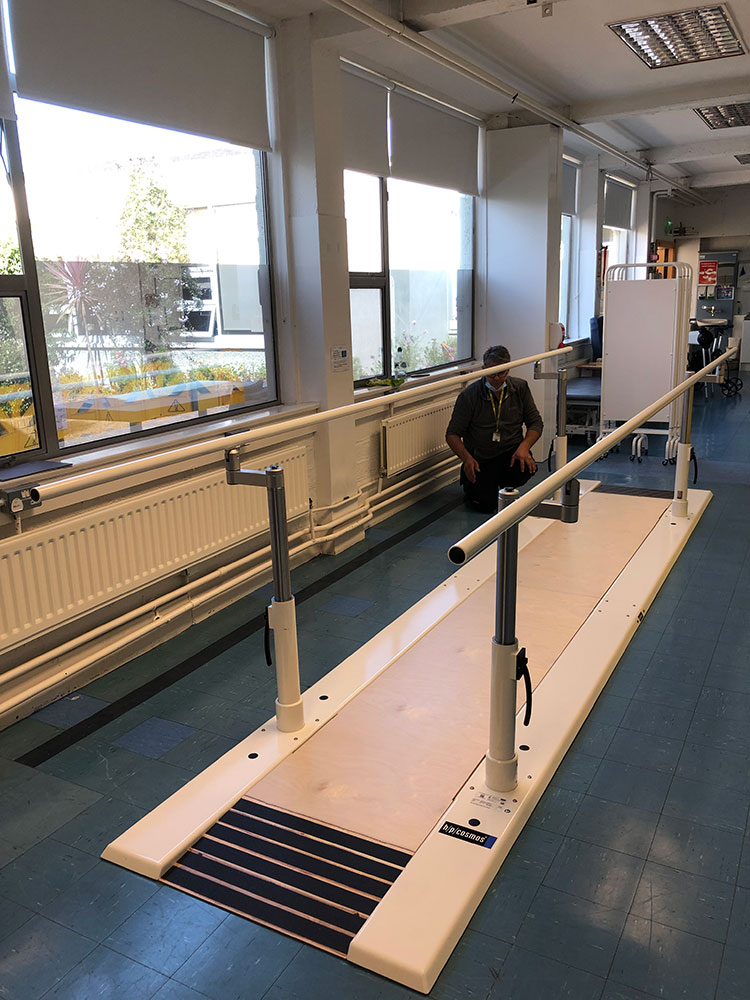 Walking Rails For Rehab At New Hospital HaB Direct