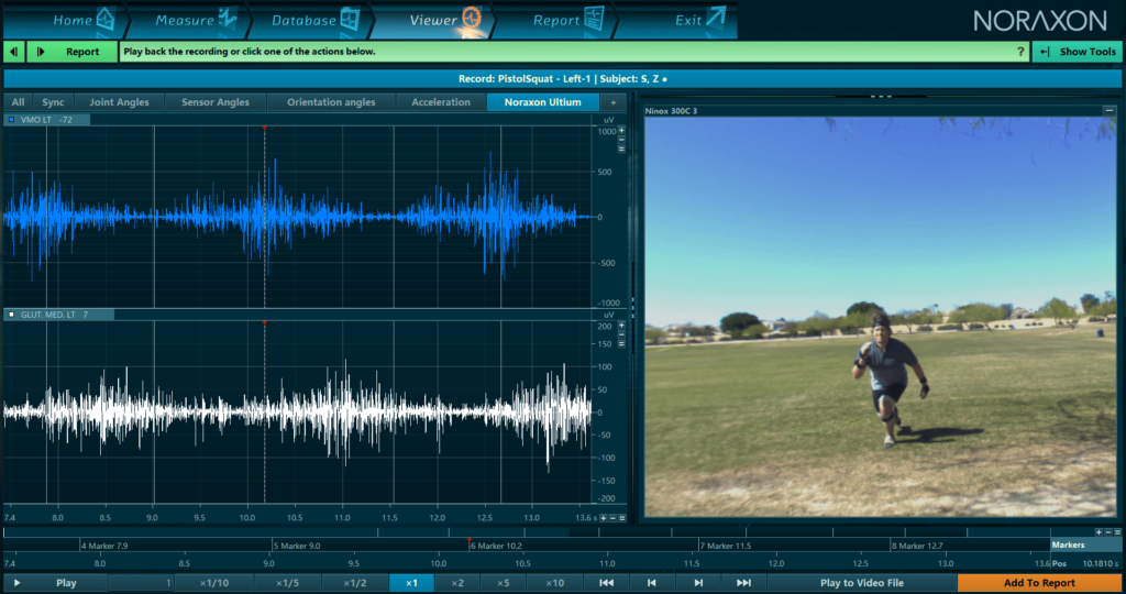 Noraxon Ultium Wireless EMG | Wireless EMG Sensors