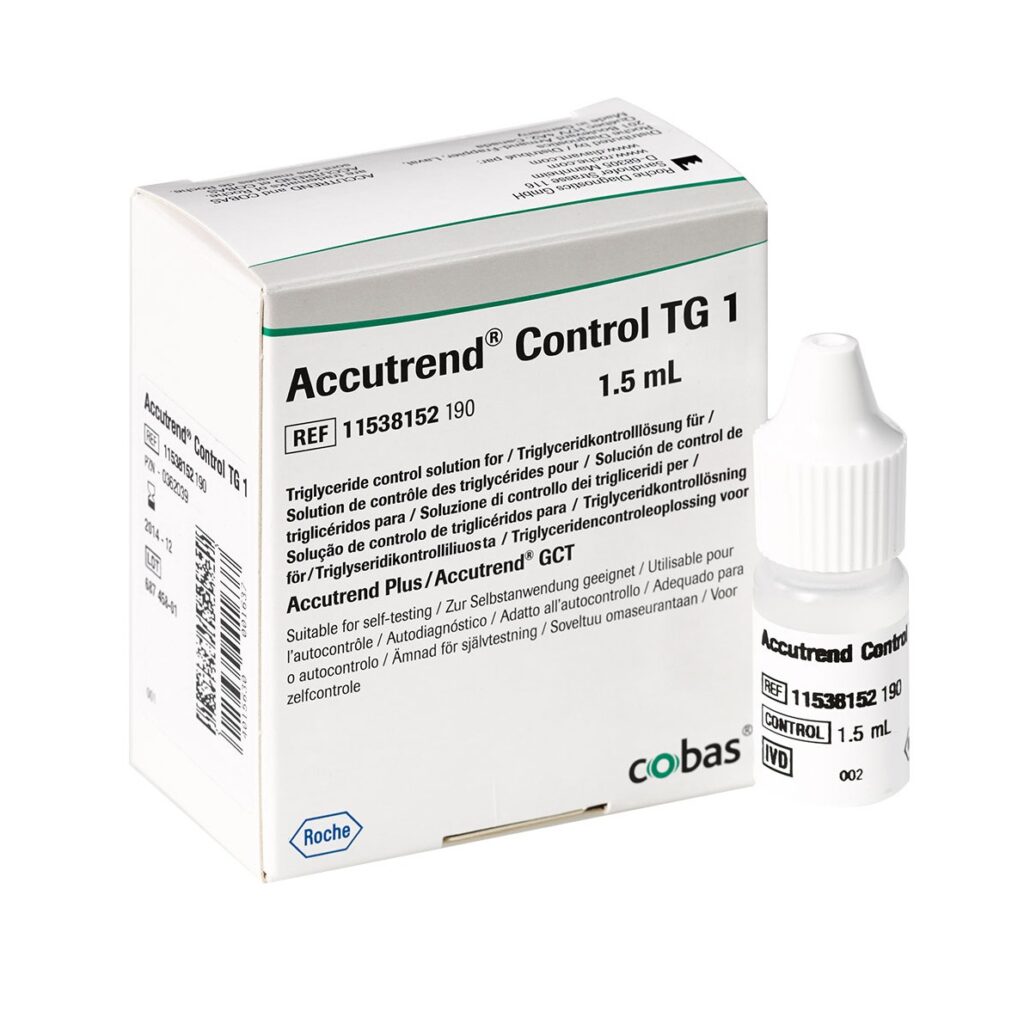 Accutrend Control TG - Triglyceride Control Solution | HaB Direct