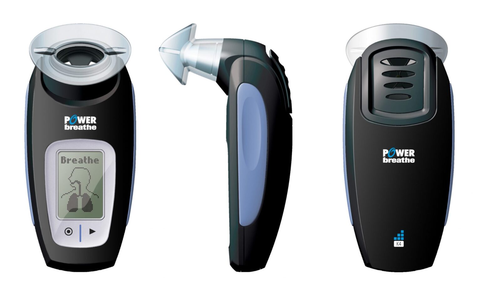 POWERbreathe K4 Electronic Inspiratory Breathing Trainer | HaB Direct