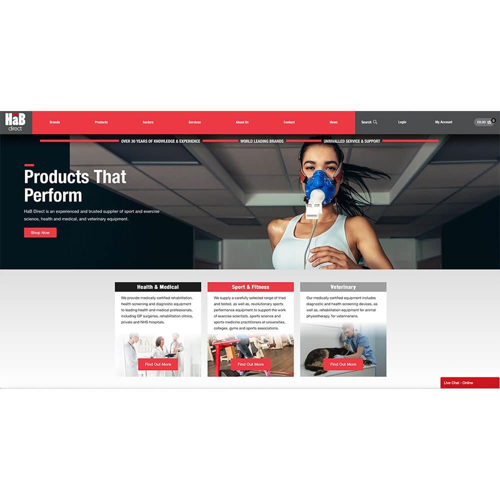 New Website, New Look, New Domain for HaB Direct