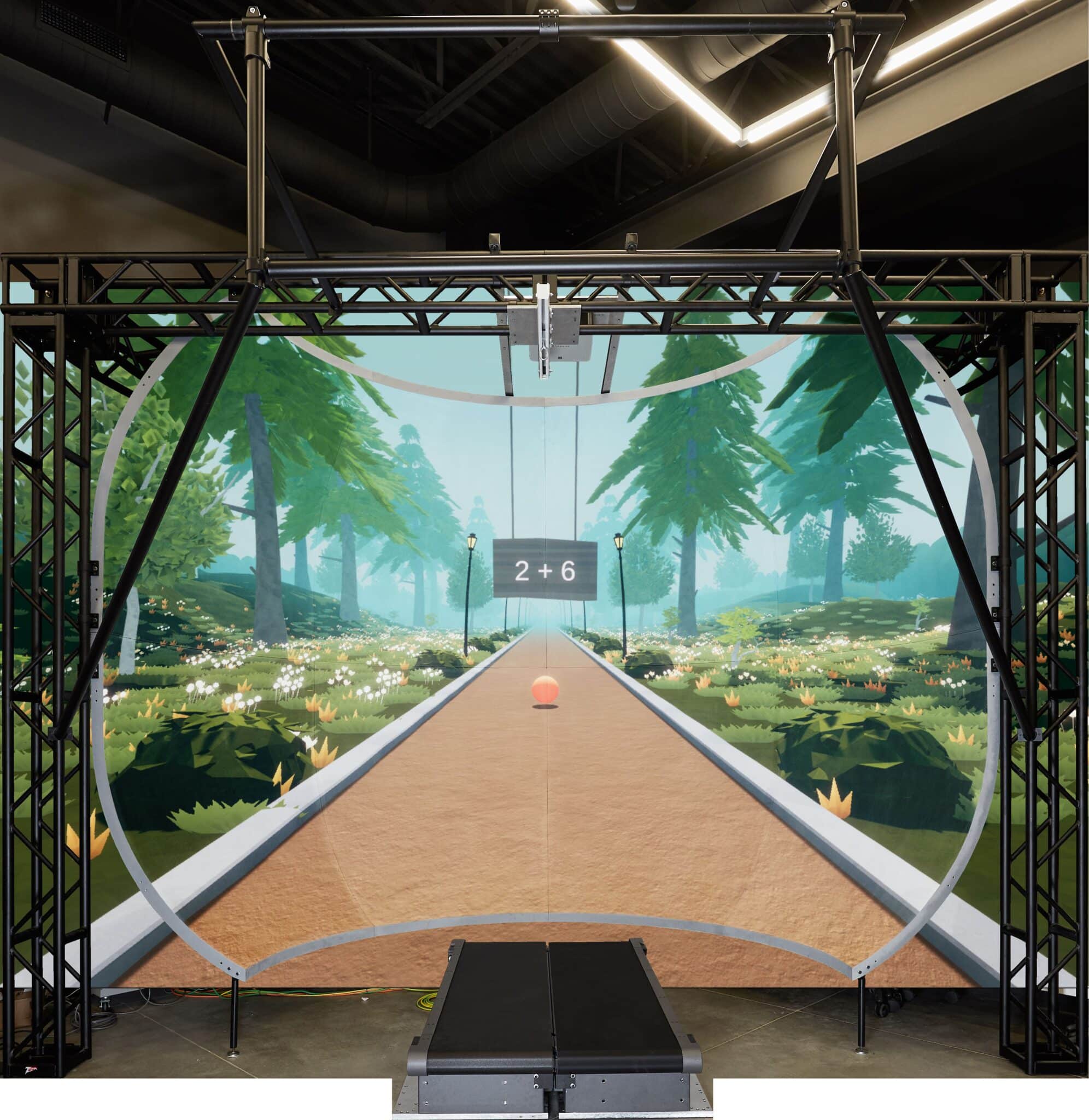 Bertec Immersive Lab with FIT Gen 5 Treadmill | HaB Direct