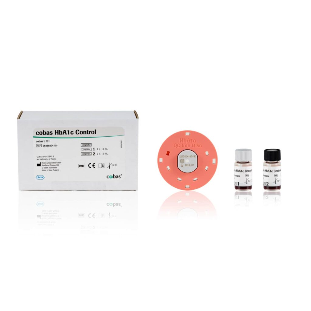 Roche cobas b 101 HbA1c Control | HaB Direct
