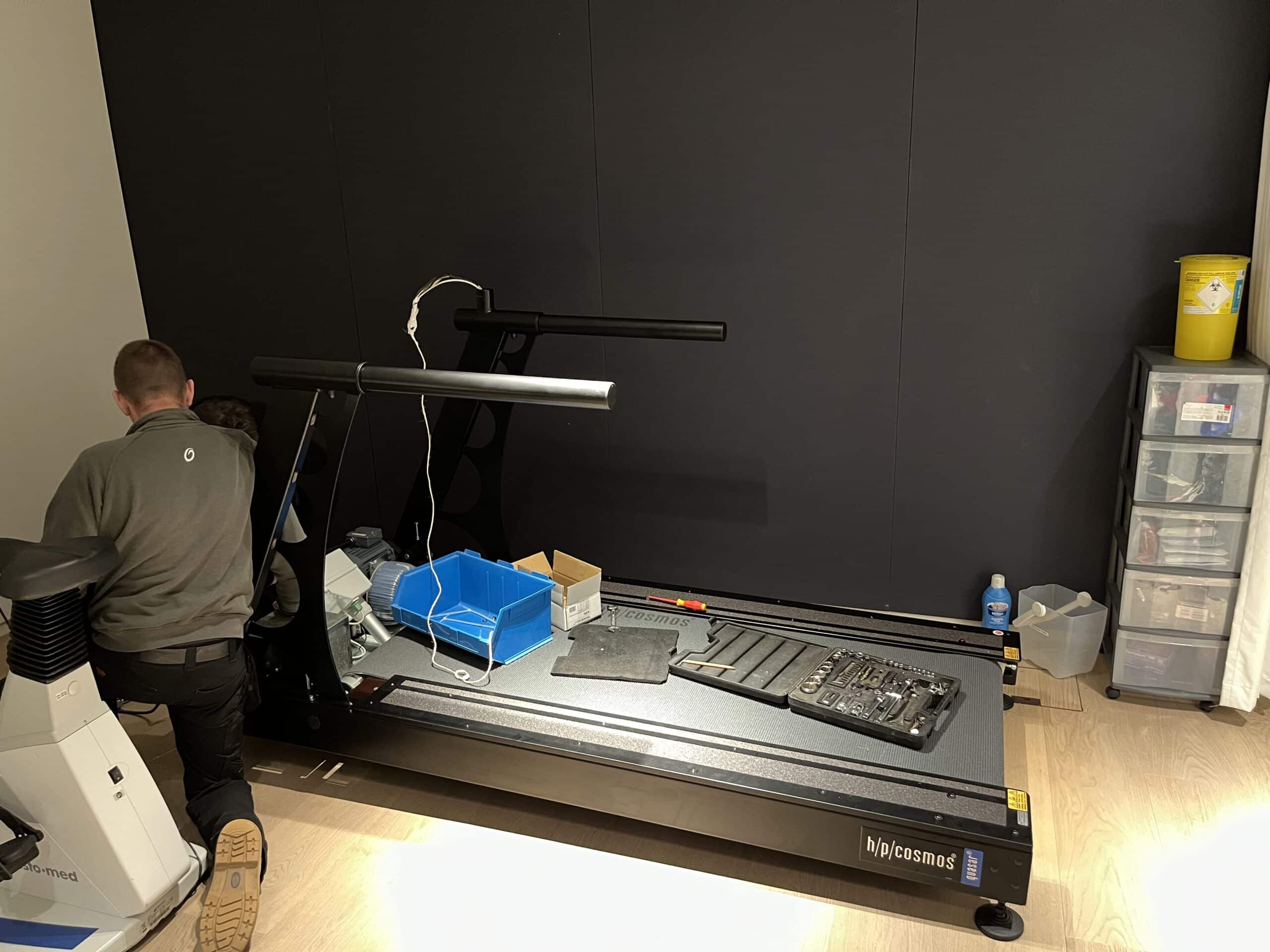 Lanserhof's Wellness Upgrade: h/p/cosmos Quasar Med Treadmill | HaB Direct
