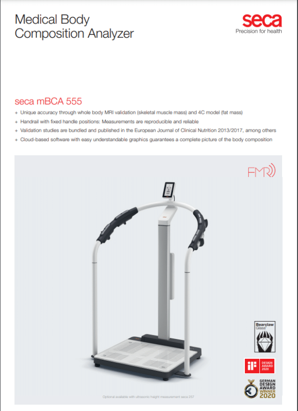 seca mBCA 555 Body Composition Analyser | HaB Direct