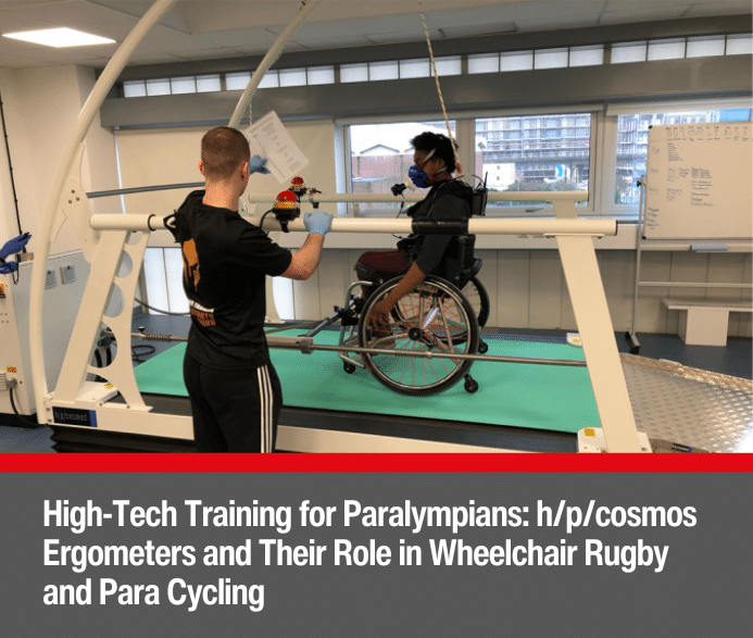 High-Tech Training for Paralympians: h/p/cosmos Ergometers | HaB direct